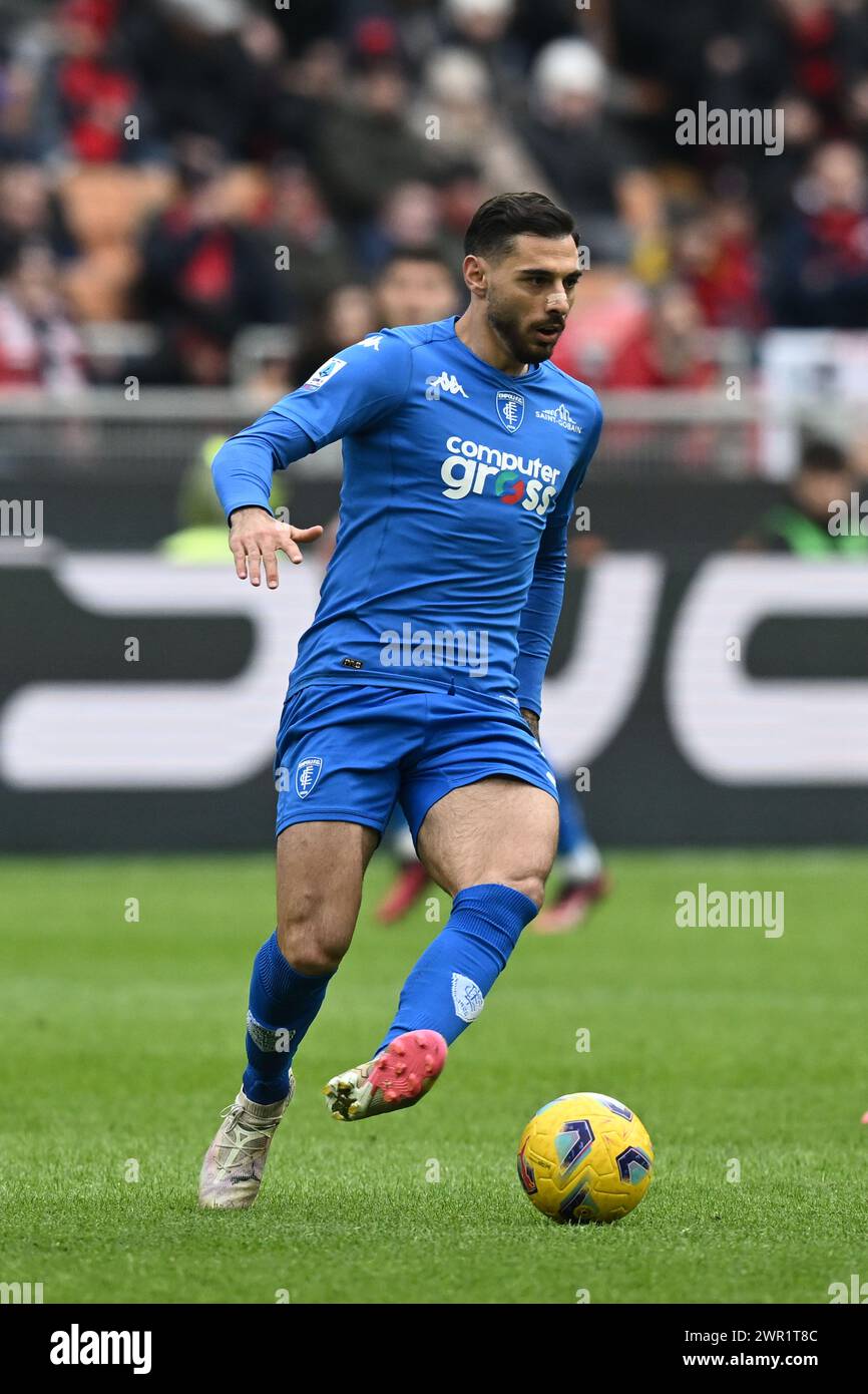 Giuseppe Pezzella (Empoli) during the Italian Serie A match between ...