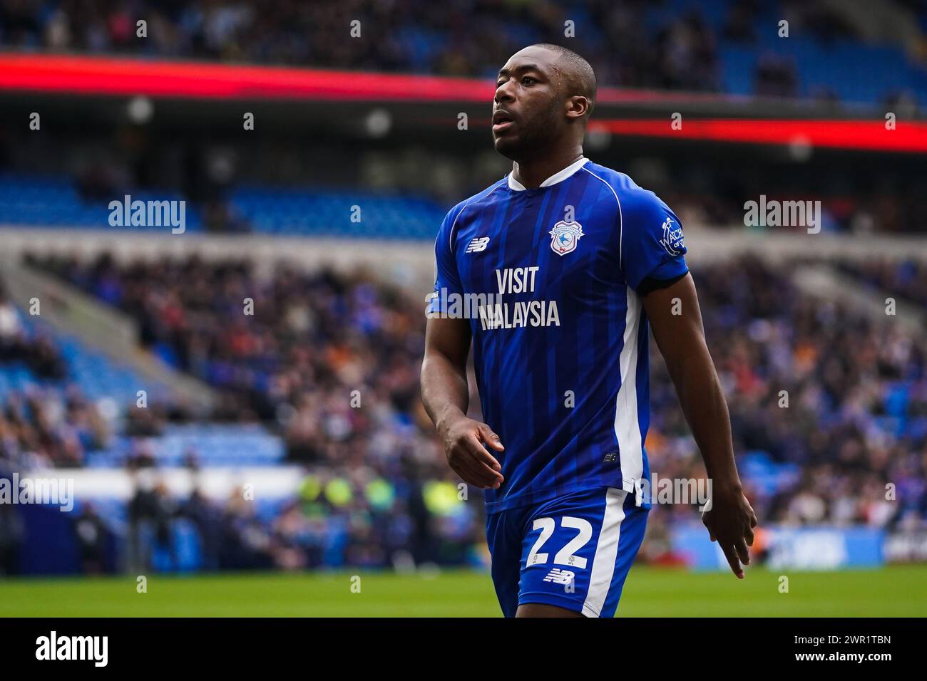 Cardiff City's Yakou Meite during the Sky Bet Championship match at the ...