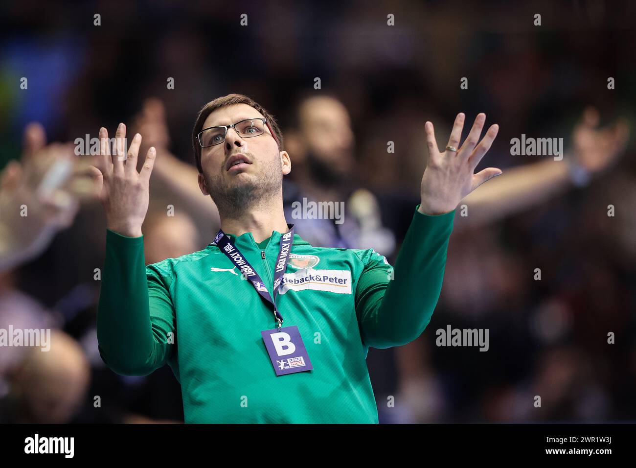 Magdeburg, Germany. 10th Mar, 2024. Handball, Bundesliga, Matchday 25 ...