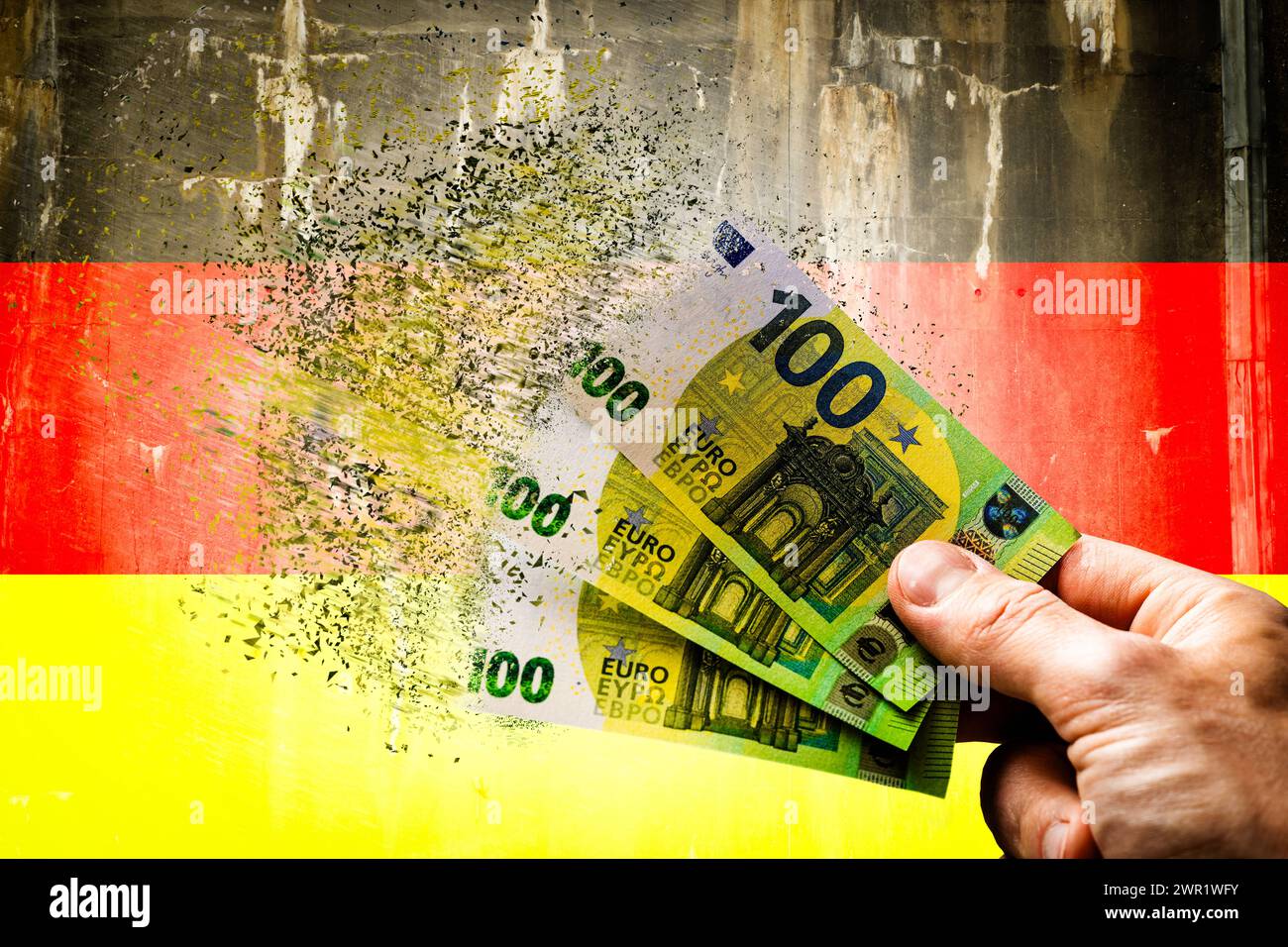 300 euro banknotes hi-res stock photography and images - Alamy