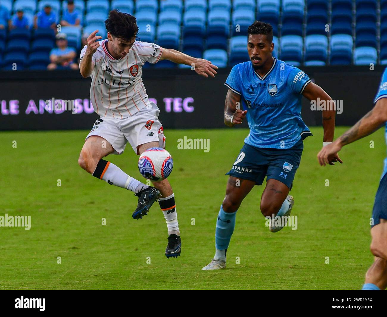 Sydney, New South Wales, Australia. 10th Mar, 2024. Brisbane Roar ...