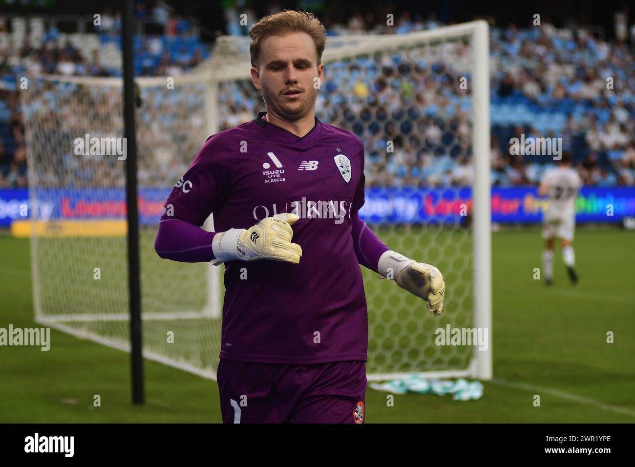 Sydney, New South Wales, Australia. 10th Mar, 2024. Brisbane Roar ...