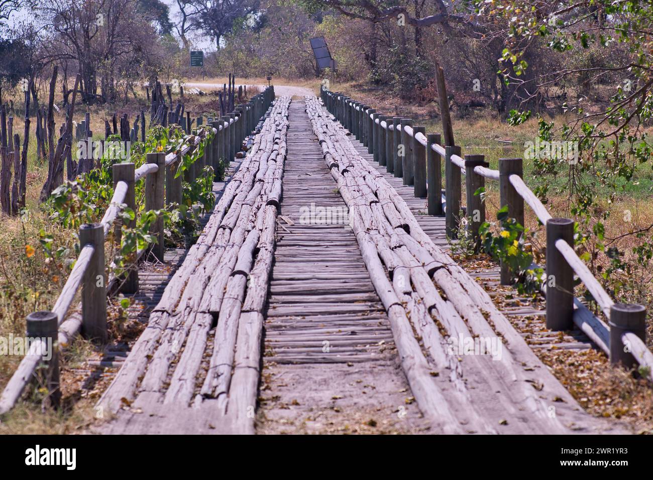 Ancient form of timber bridge hi-res stock photography and images - Alamy