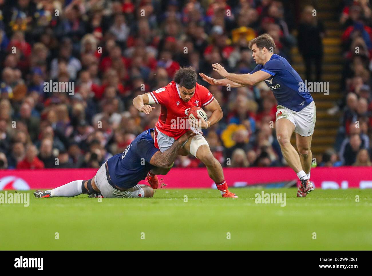 Cardiff, Wales, UK. 10th March 2024; Principality Stadium, Cardiff ...