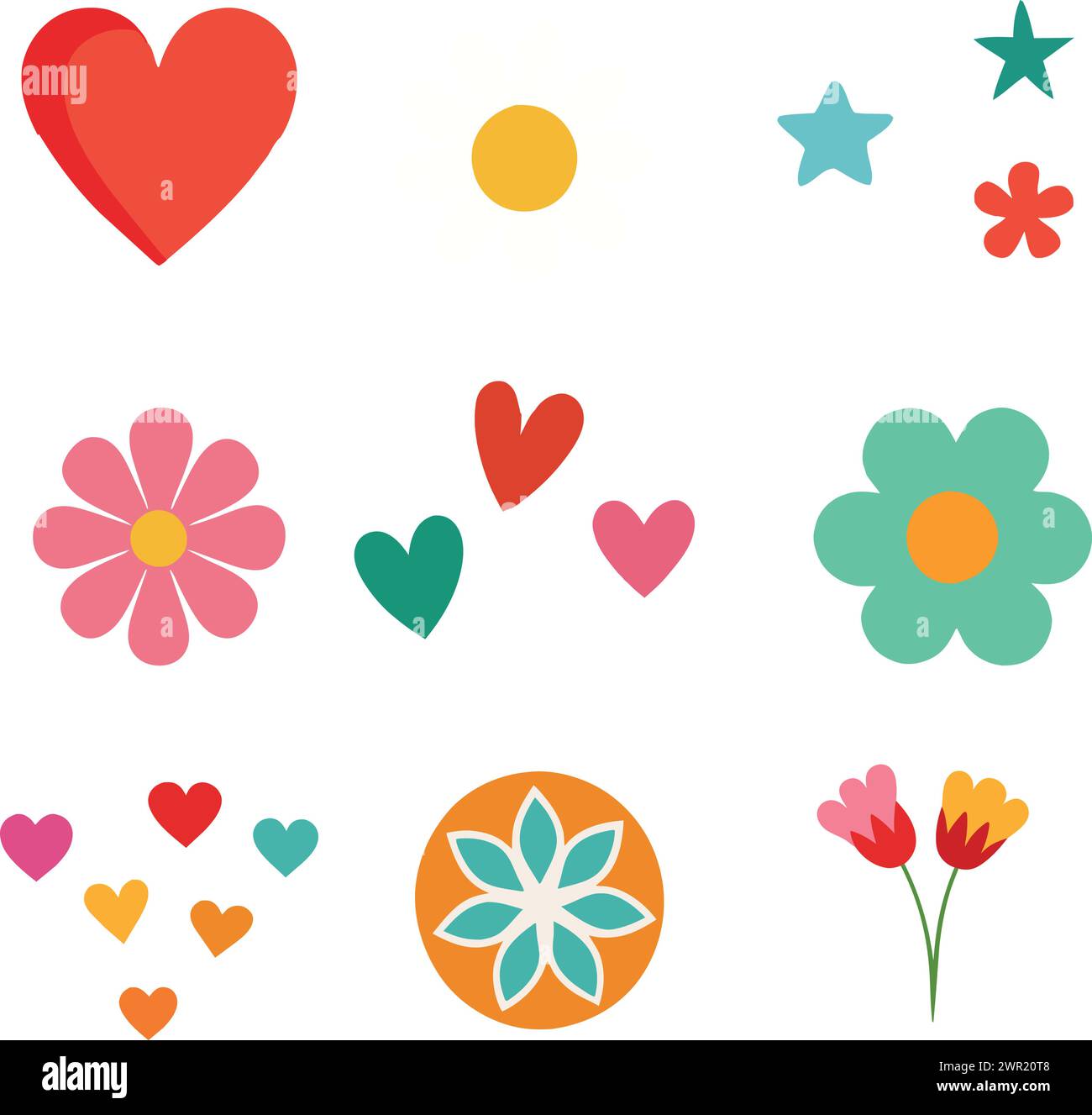 1970s pretty woman Stock Vector Images - Alamy