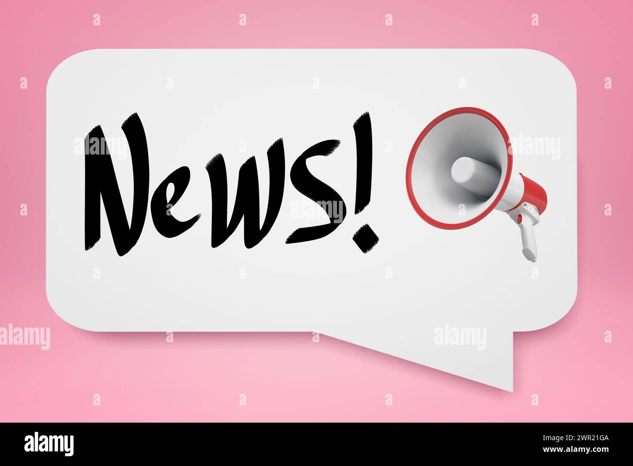 Breaking news announcement featuring bold hi-res stock photography and ...
