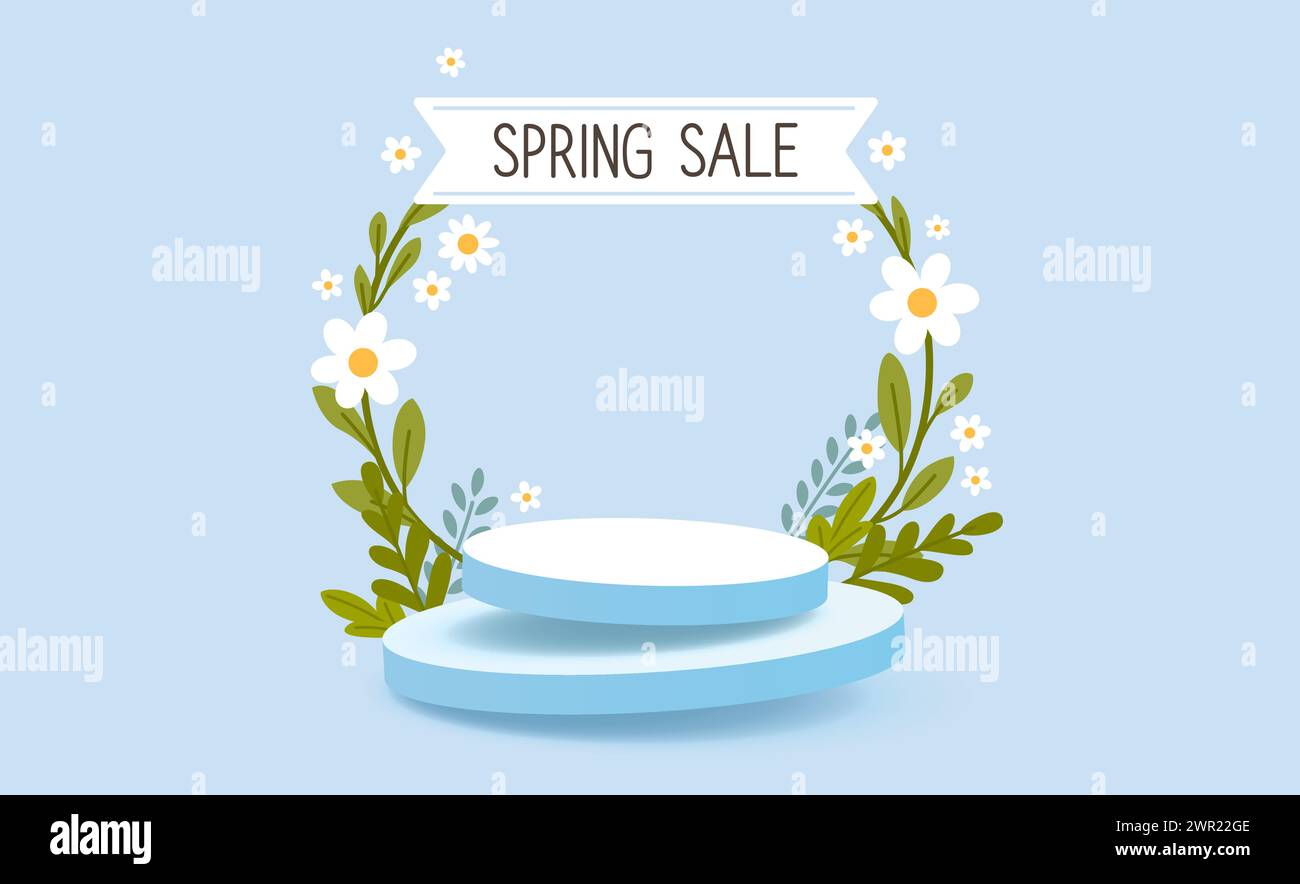 Flower display spring Stock Vector Images - Alamy