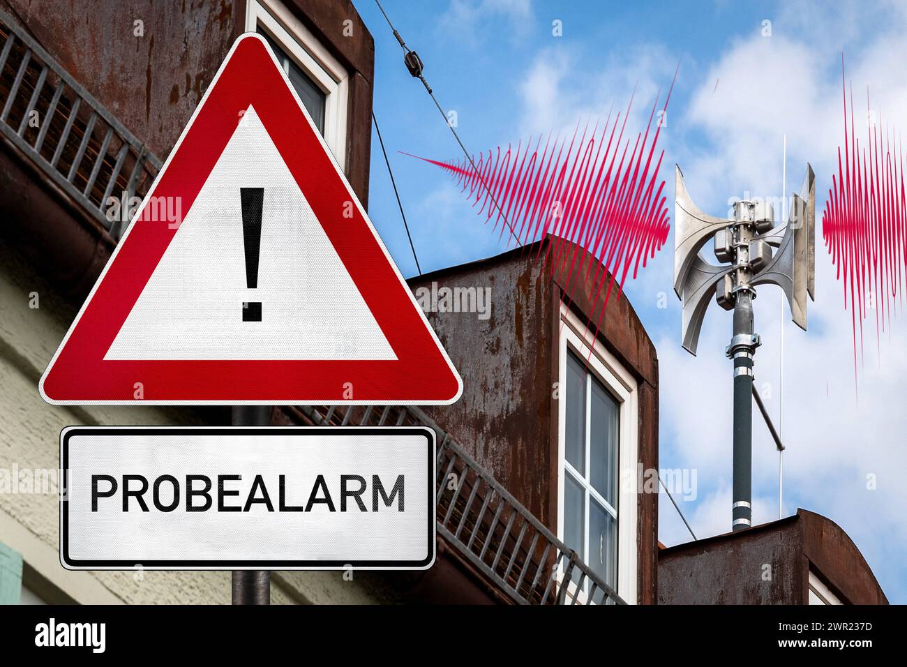 Notfallwarnsystem hi-res stock photography and images - Alamy