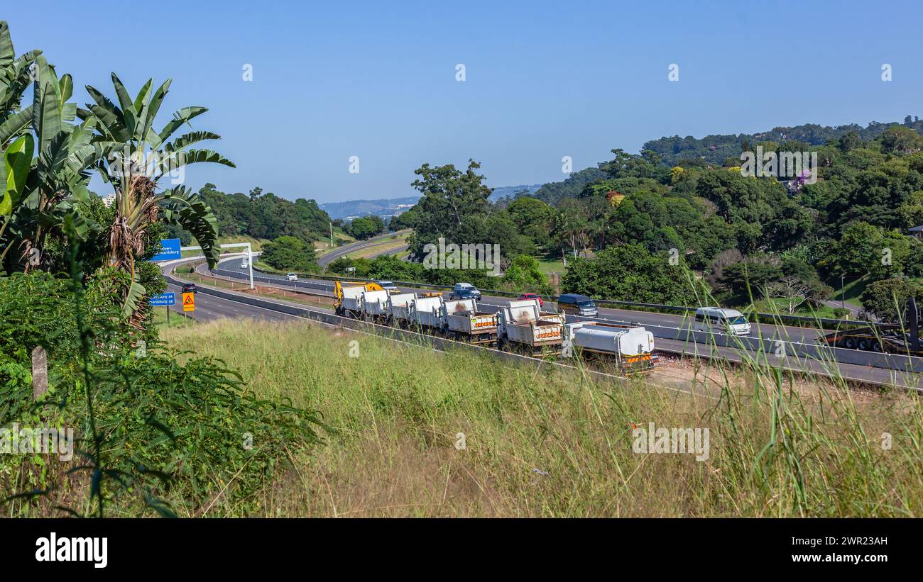 Construction road highway expansion improvements industrial trucks ...
