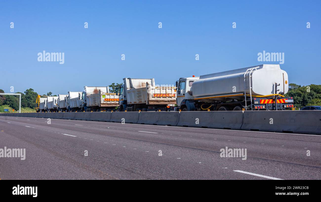Construction road highway expansion improvements industrial trucks ...