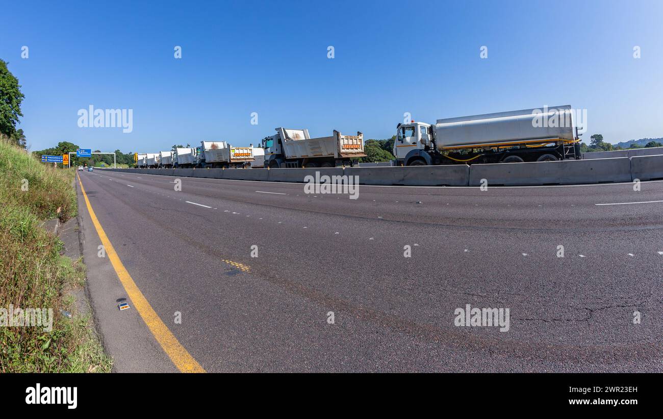 Construction road highway expansion improvements industrial trucks ...