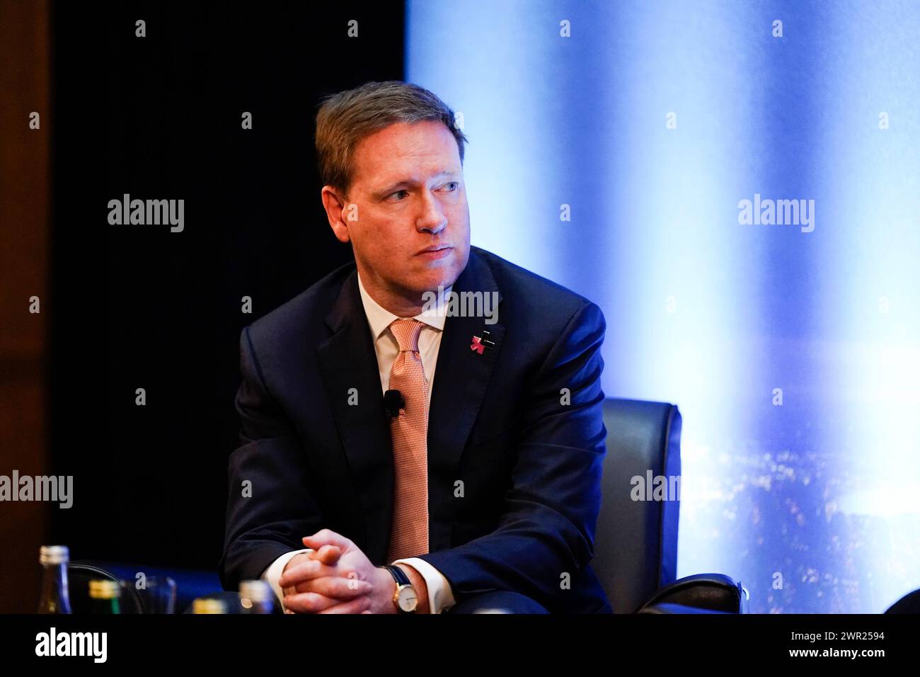 New York, New York USA 03/08/2024 CEO De Beers Group Al Cook at The De ...