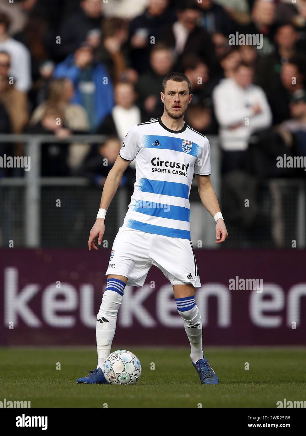 ZWOLLE - Thomas Lam of PEC Zwolle during the Dutch Eredivisie match ...