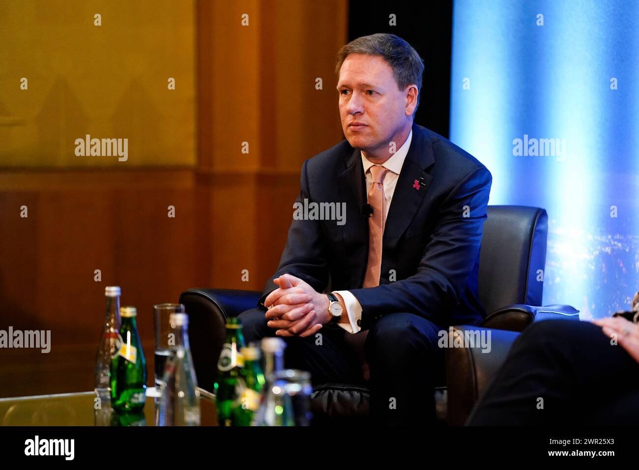 New York, New York USA 03/08/2024 CEO De Beers Group Al Cook at The De ...