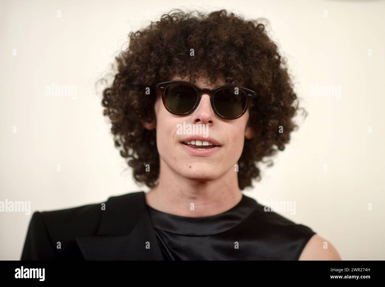 Reece Feldman arrives at the Oscars on Sunday, March 10, 2024, at the ...