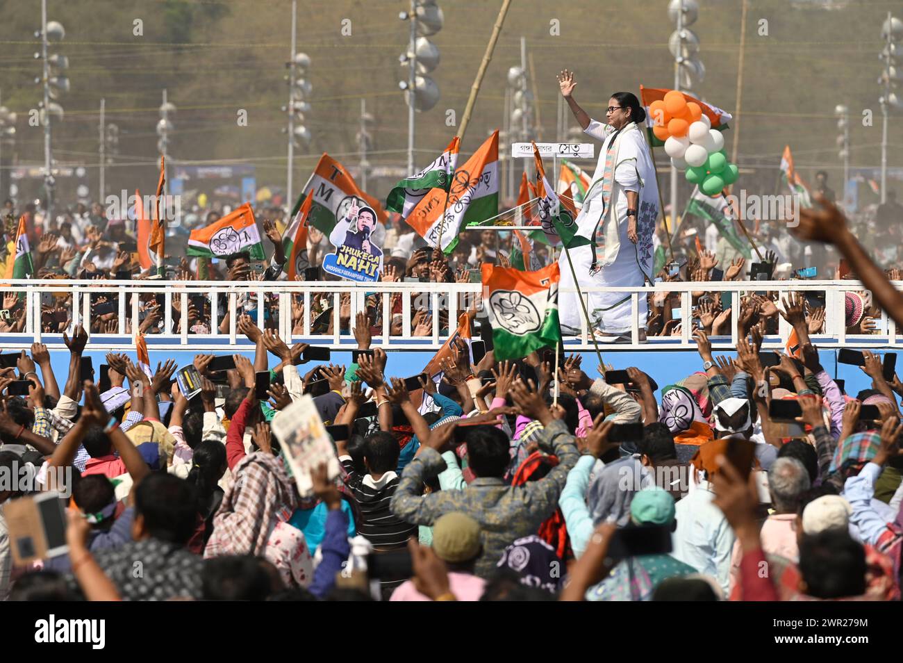 KOLKATA, INDIA - MARCH 10: Chief Minister of West Bengal and All India ...