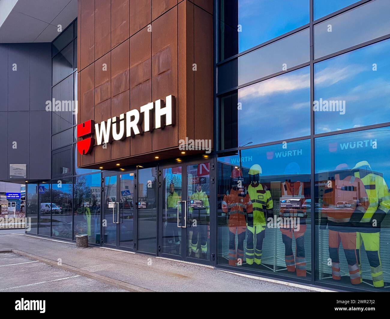 Wurth logo hi-res stock photography and images - Alamy