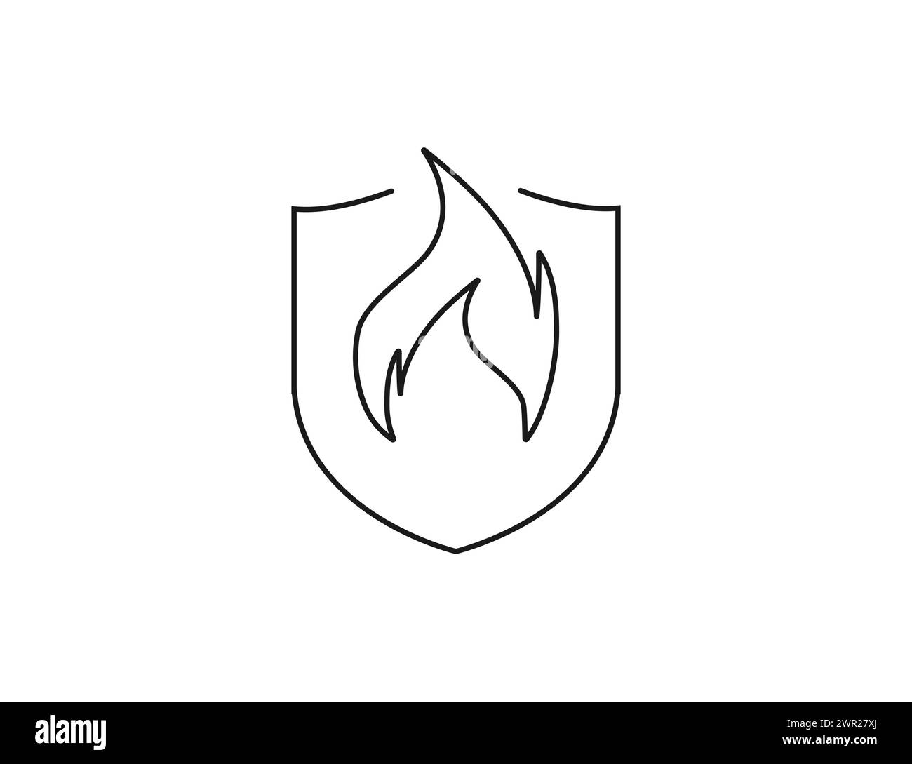 Fire resistant symbol hi-res stock photography and images - Alamy