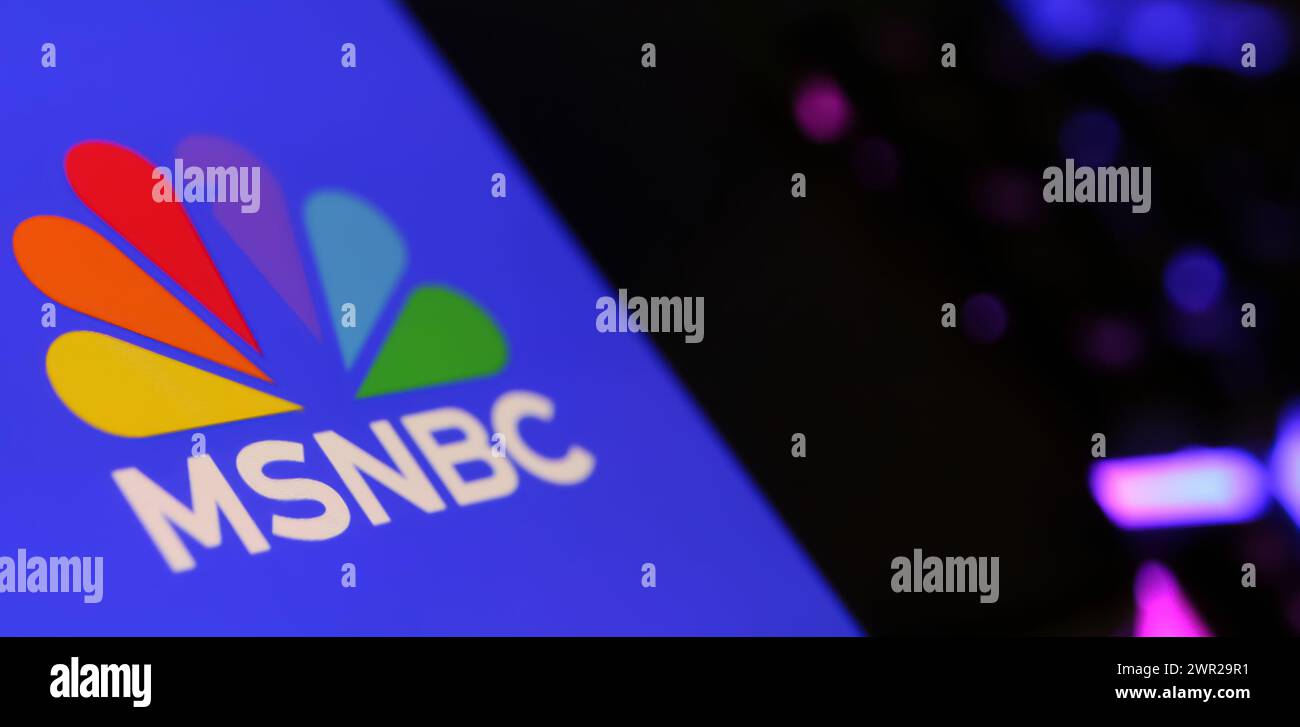 Msnbc logo hi-res stock photography and images - Alamy