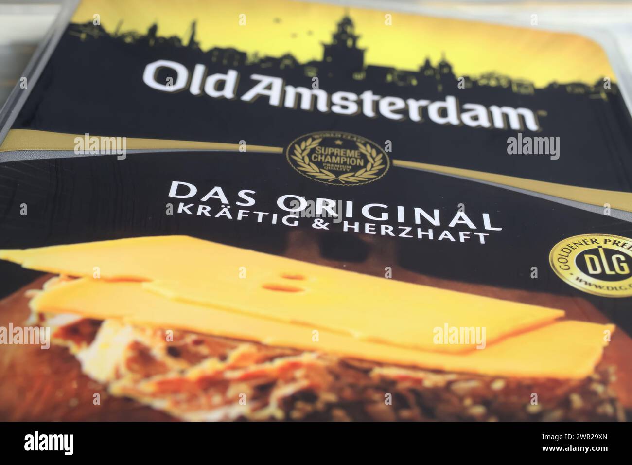 Gouda cheese label hi-res stock photography and images - Alamy