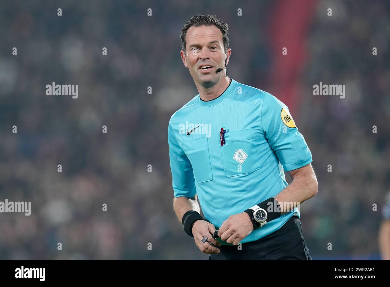 Rotterdam, Netherlands. 10th Mar, 2024. ROTTERDAM, 10-3-2024, Stadium ...
