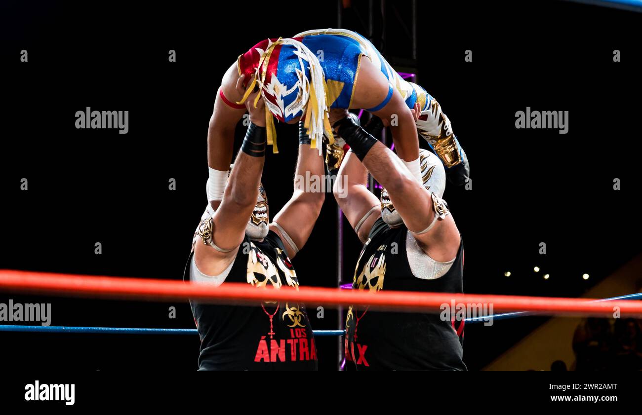 Lucha Libre Mexican Wrestling Stock Photo - Alamy
