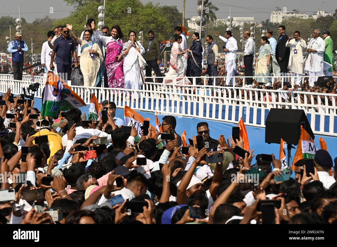 KOLKATA, INDIA - MARCH 10: Chief Minister of West Bengal and All India ...