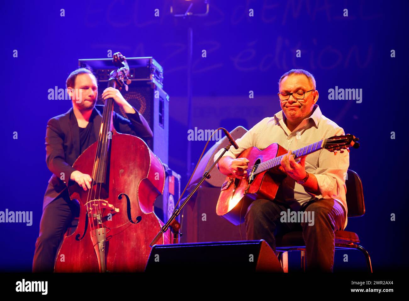 Biréli Lagrène French jazz guitarist and composer of gypsy origin with ...