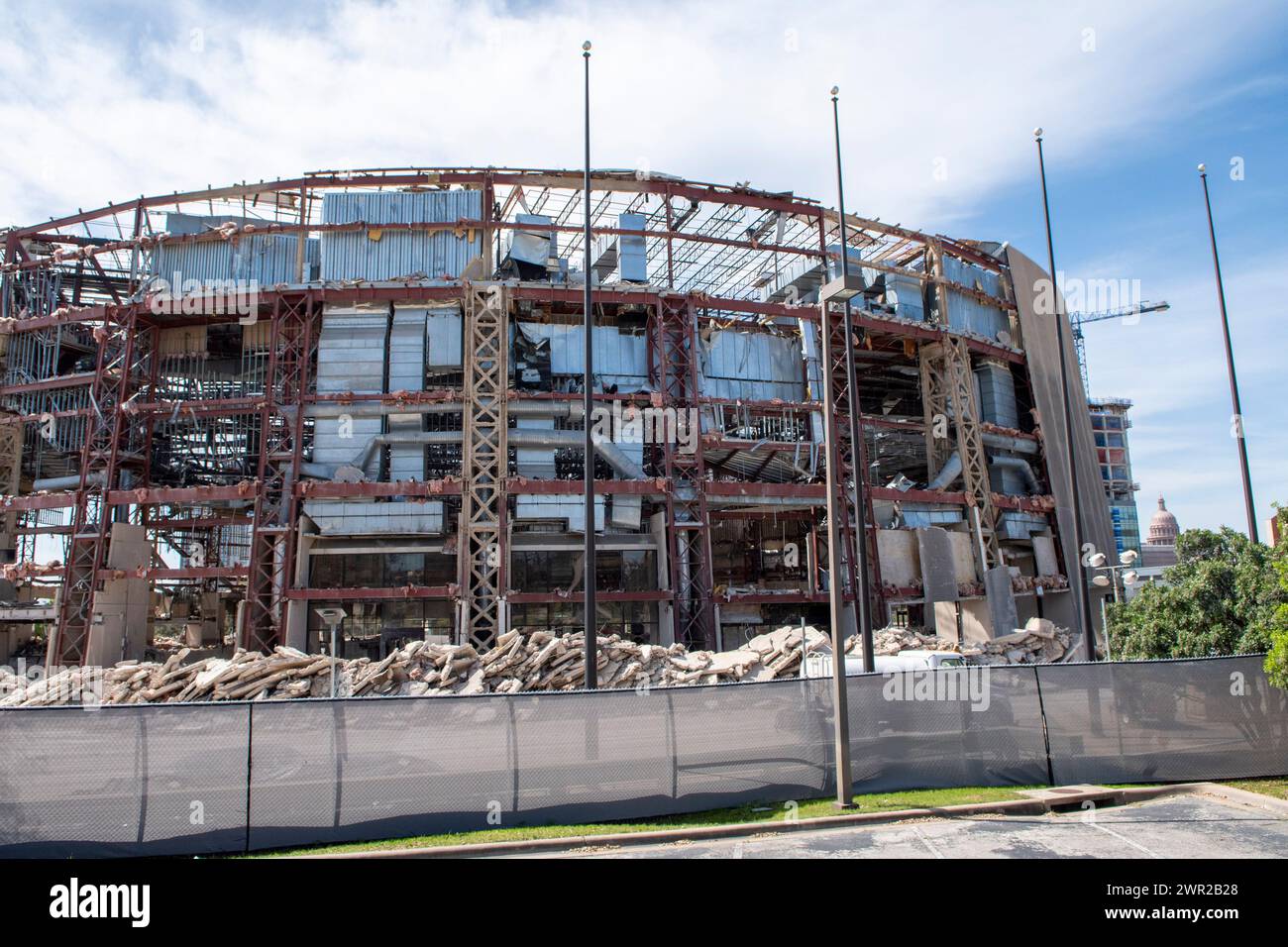The Frank Erwin Center, affectionately known as the "Super Drum ...