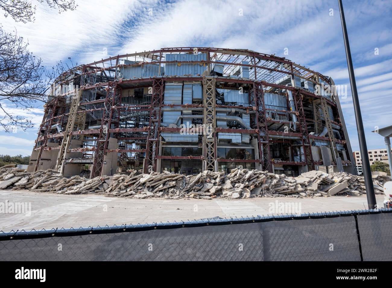 The Frank Erwin Center, affectionately known as the "Super Drum ...