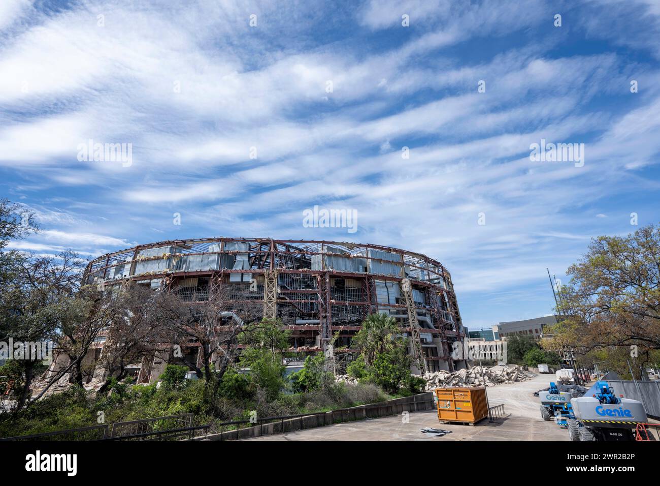 The Frank Erwin Center, affectionately known as the "Super Drum ...