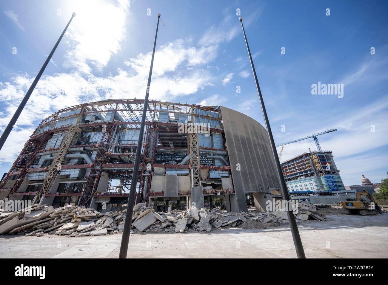 The Frank Erwin Center, affectionately known as the "Super Drum ...