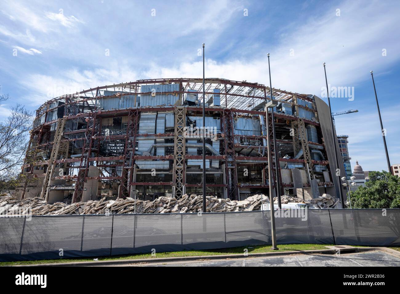 The Frank Erwin Center, affectionately known as the "Super Drum ...