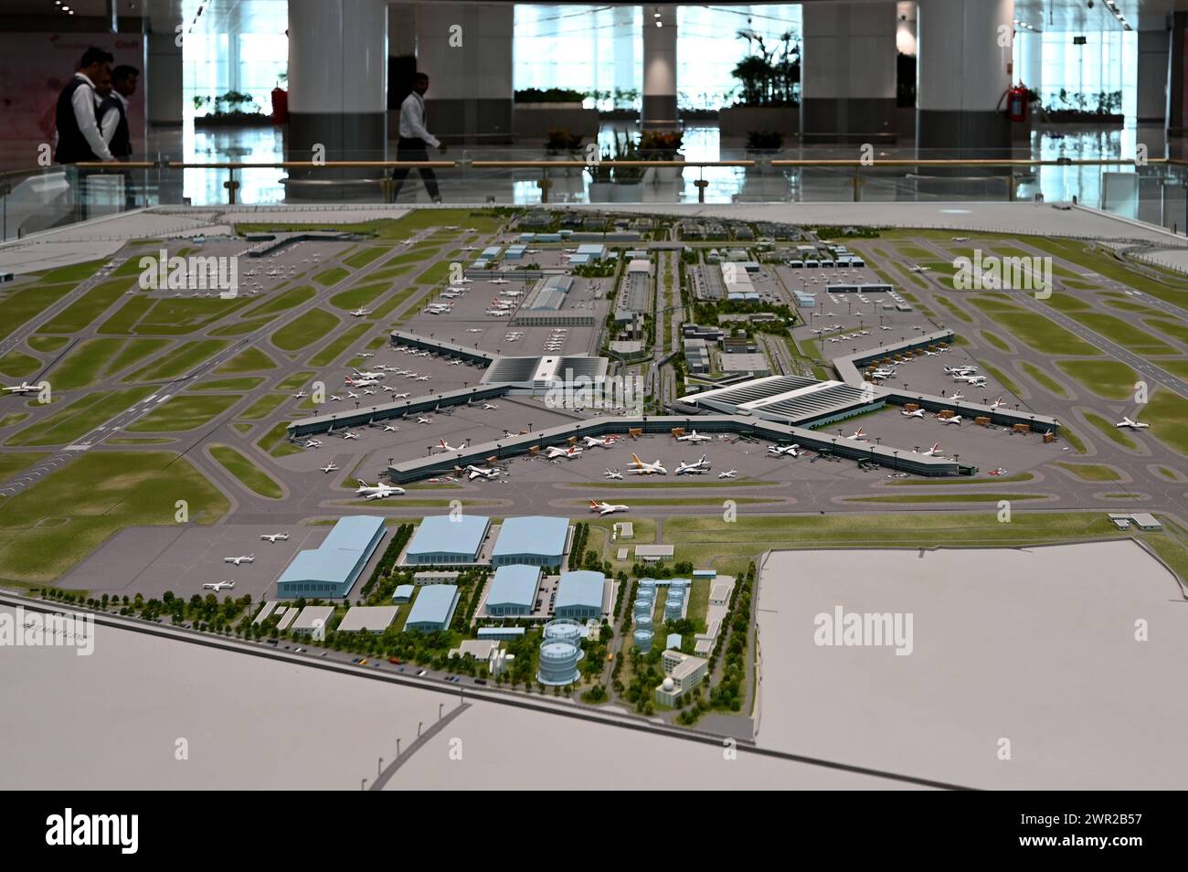 Indira gandhi international airport terminal 2 hi-res stock photography ...