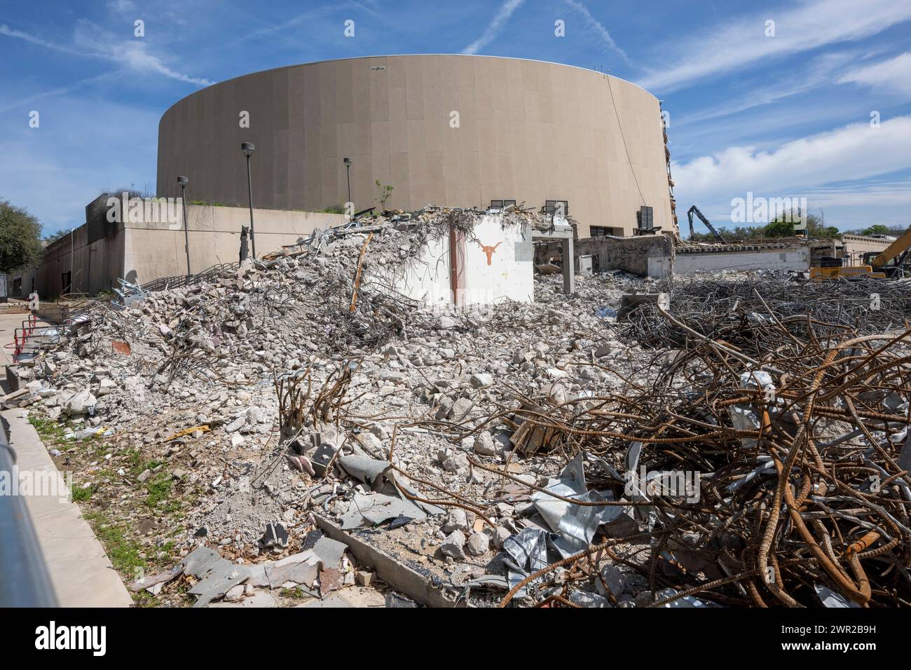 The Frank Erwin Center, affectionately known as the "Super Drum ...