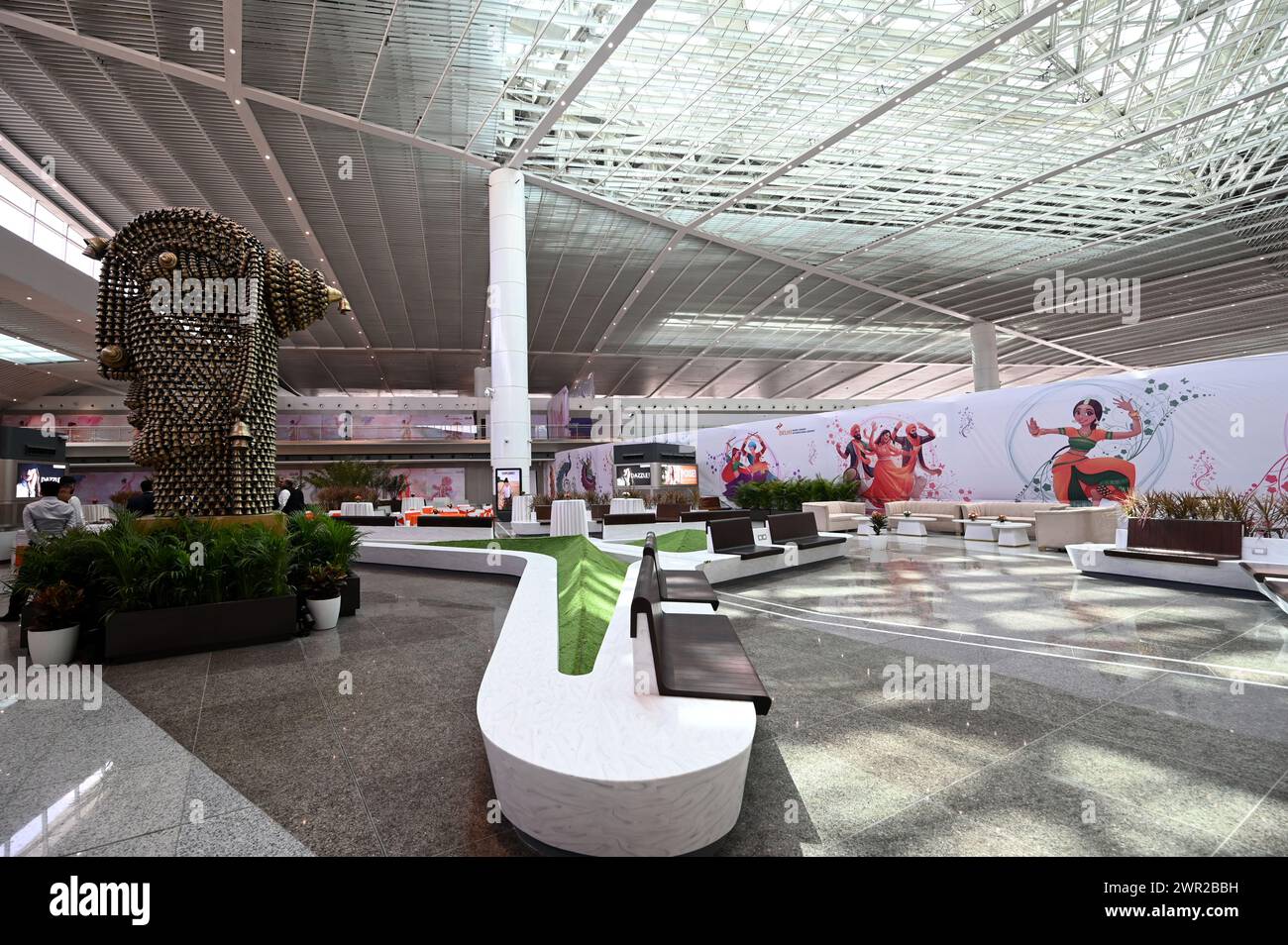 NEW DELHI, INDIA - MARCH 10: A view of newly constructed and expanded ...