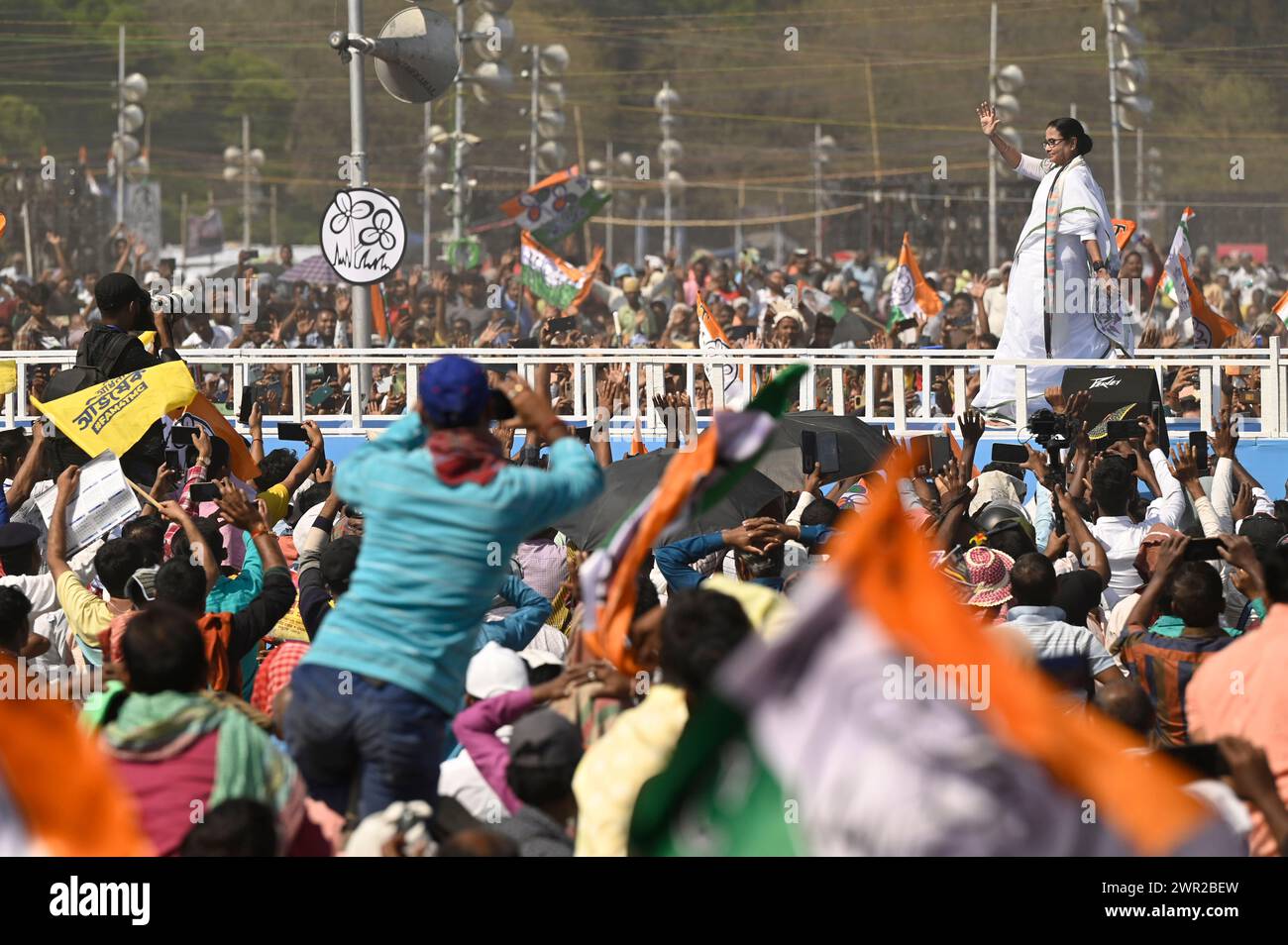 KOLKATA, INDIA - MARCH 10: Chief Minister of West Bengal and All India ...