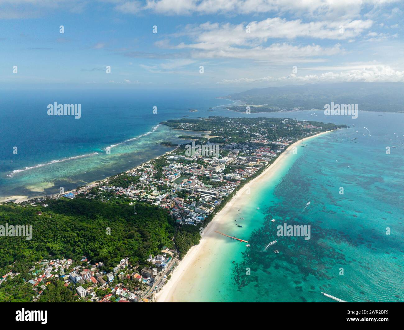 Boracay island aerial hi-res stock photography and images - Alamy