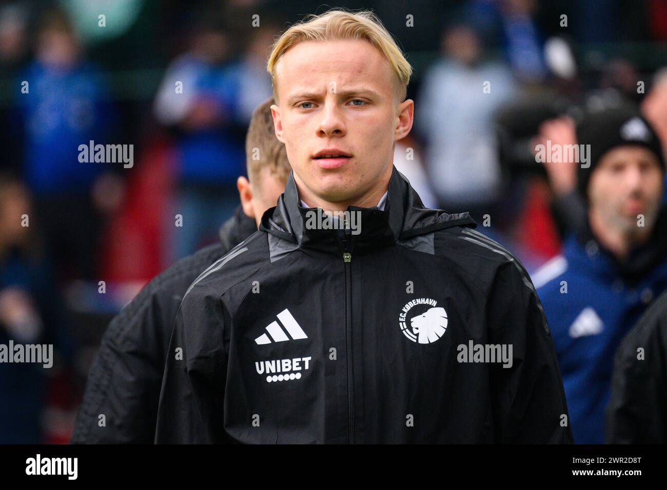 Copenhagen, Denmark. 10th Mar, 2024. Oscar Hojlund of FC Copenhagen ...