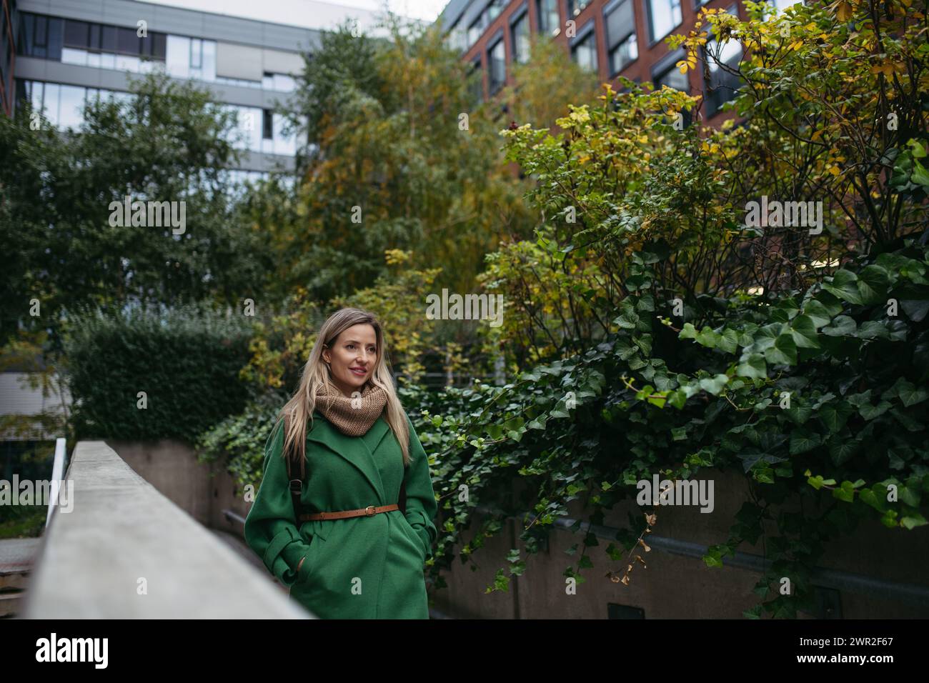 Female nurse, doctor going home from work. Work-life balance of ...