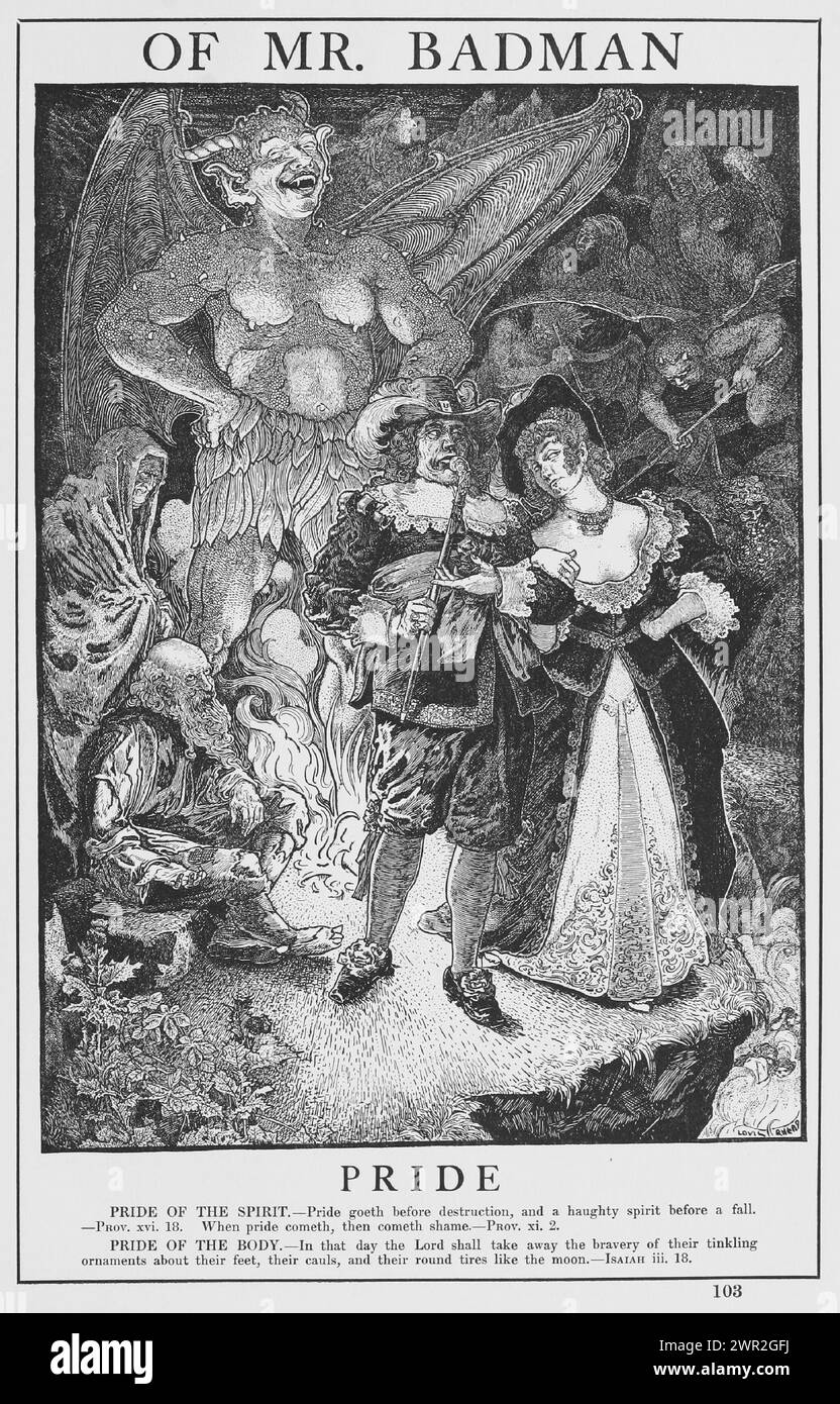 Christendom vintage illustration Black and White Stock Photos & Images ...