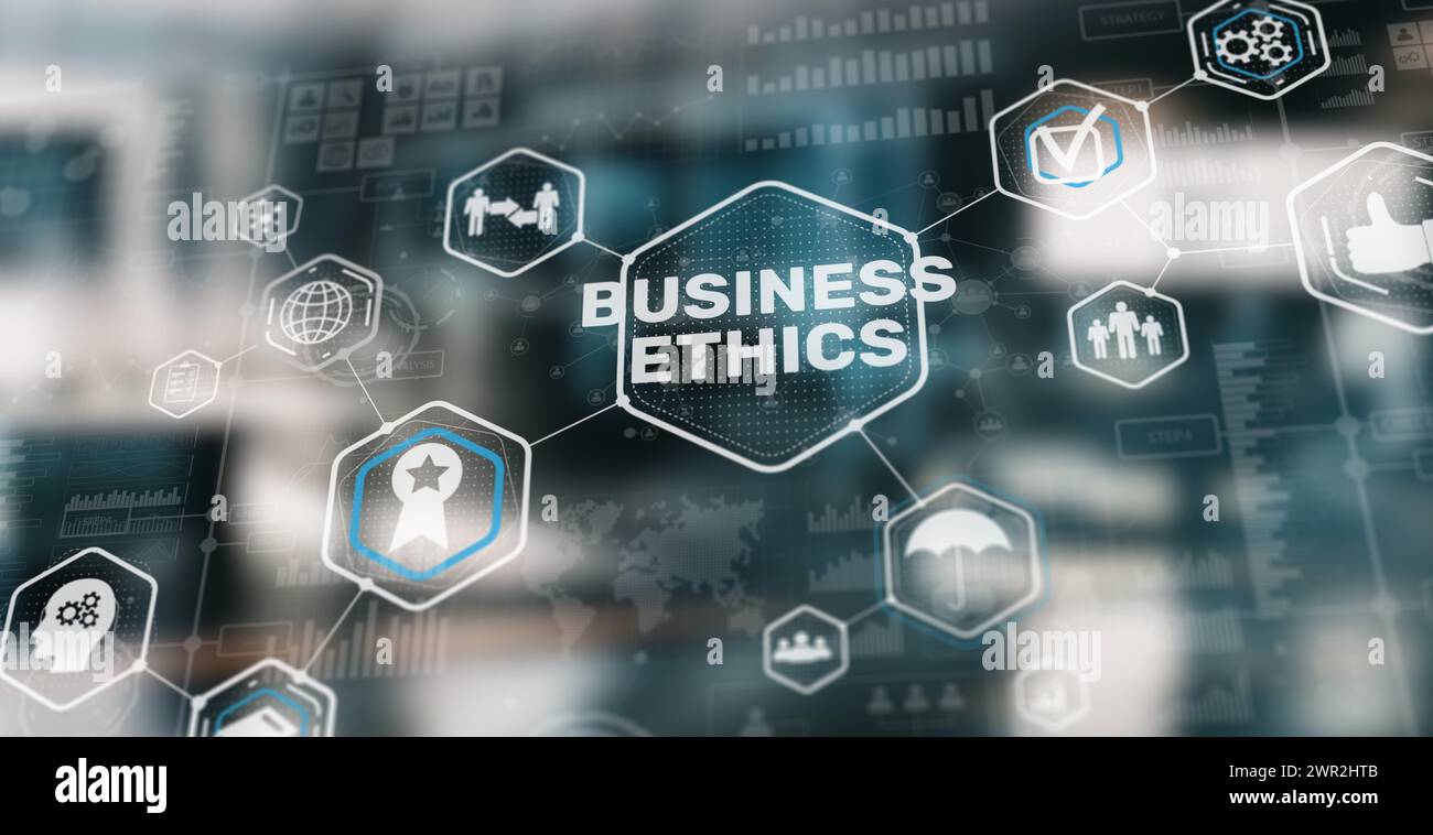 Business Ethics Concept 2024. Behavior and manners in communication ...