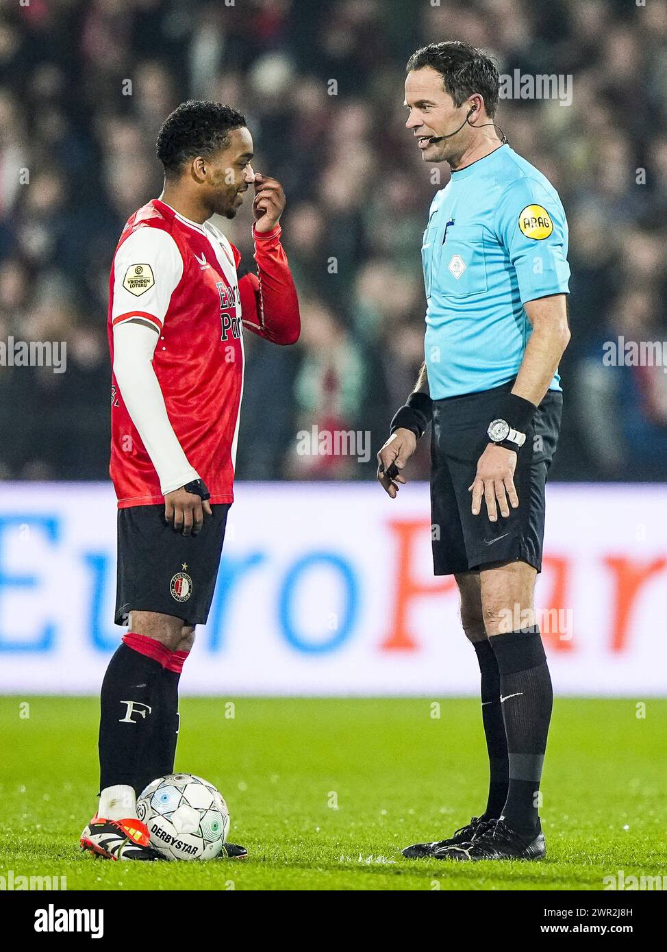 Rotterdam, The Netherlands. 10th Mar, 2024. Rotterdam - Quinten Timber ...