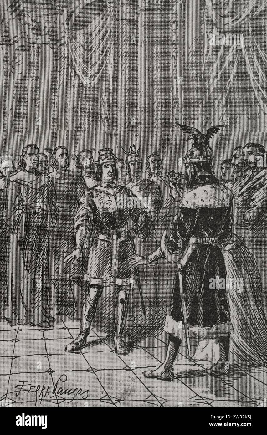 Spanish monarchs attempt hi-res stock photography and images - Alamy