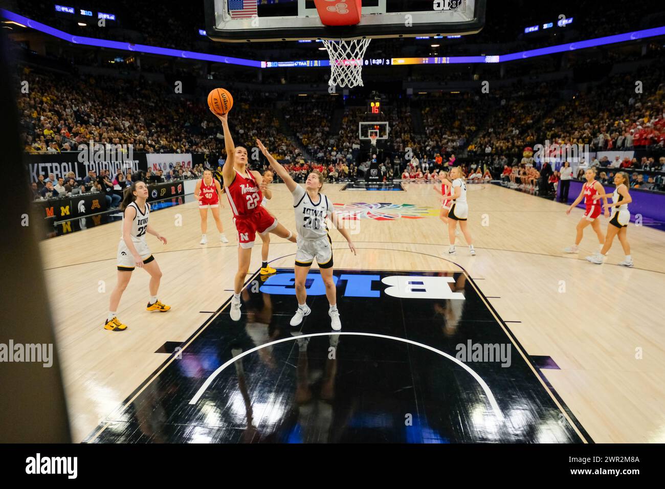 Minneapolis, Minnesota, USA. 10th Mar, 2024. Nebraska Cornhuskers ...