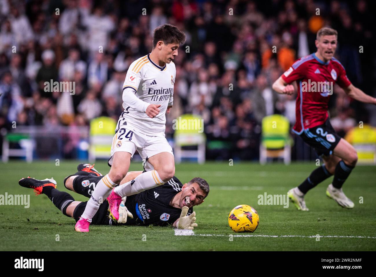 Madrid, Spain. 10th March 2024; Santiago Bernabeu Stadium, Madrid ...