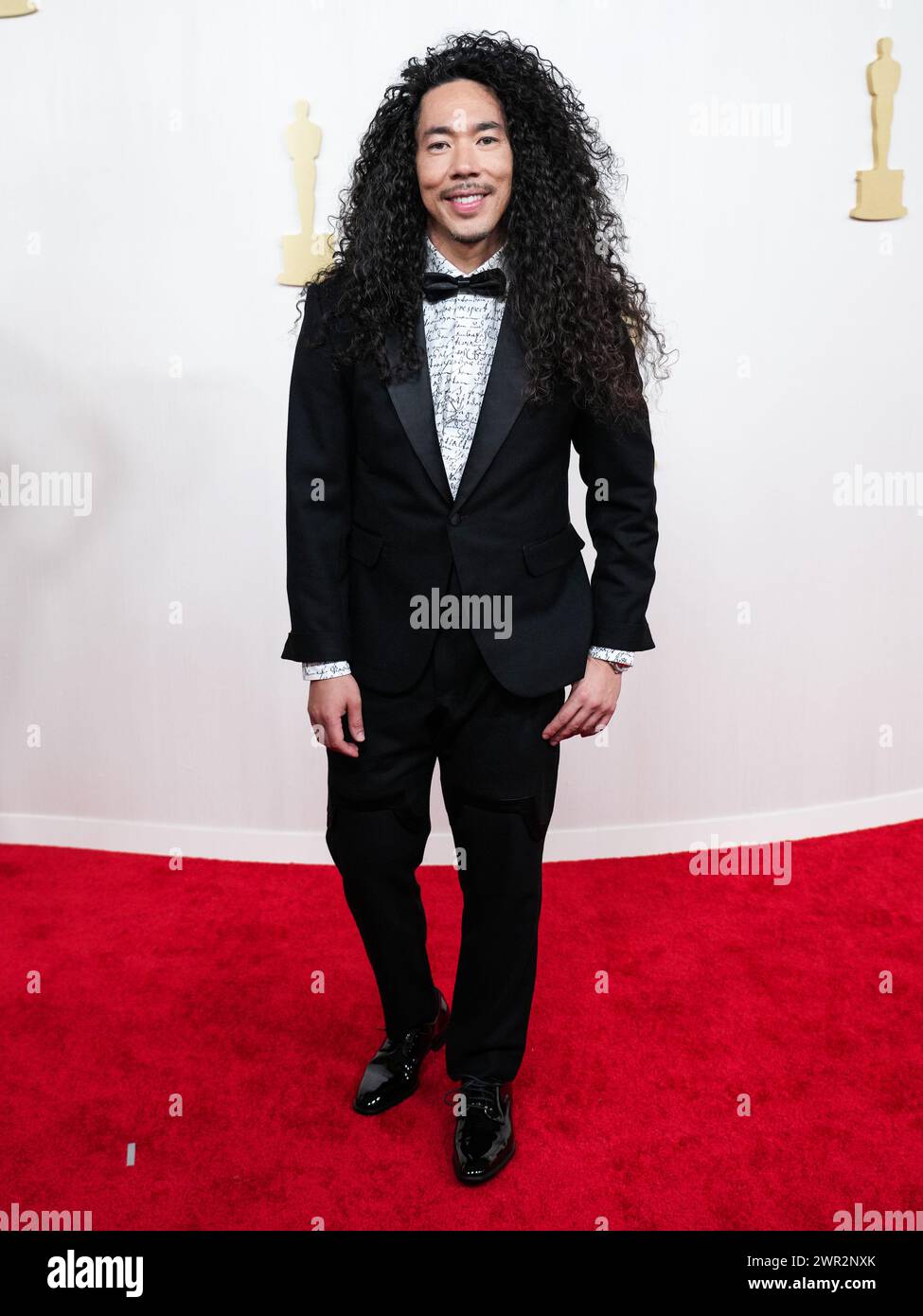 Los Angeles, USA. 10th Mar, 2024. Cole Walliser walking on the red ...