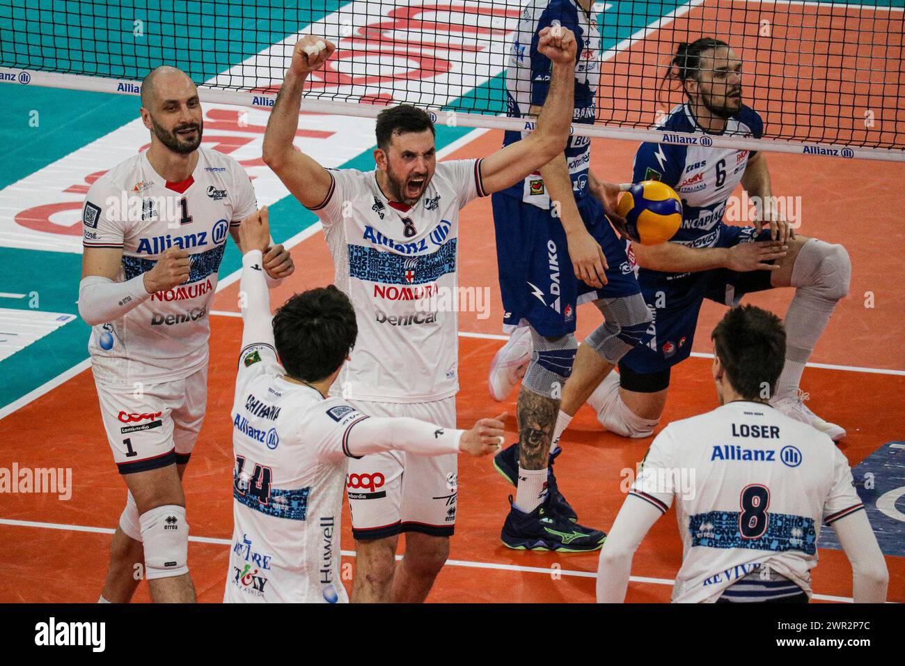 Milan, Italy. 10th Mar, 2024. MARCO VITELLI (POWEROLLEY MILANO) during ...