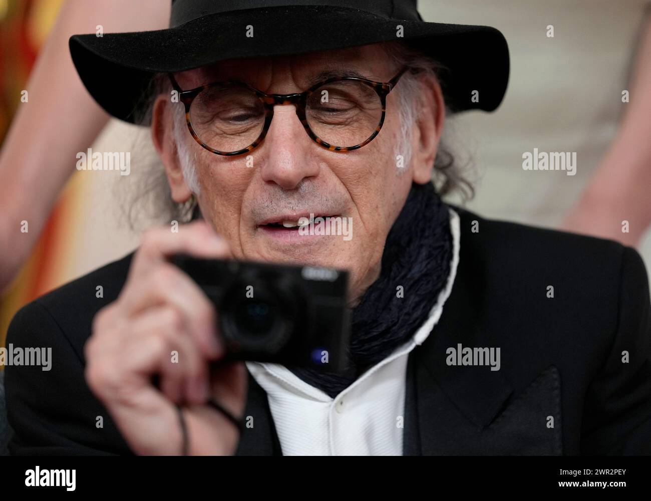 Edward Lachman arrives at the Oscars on Sunday, March 10, 2024, at the ...