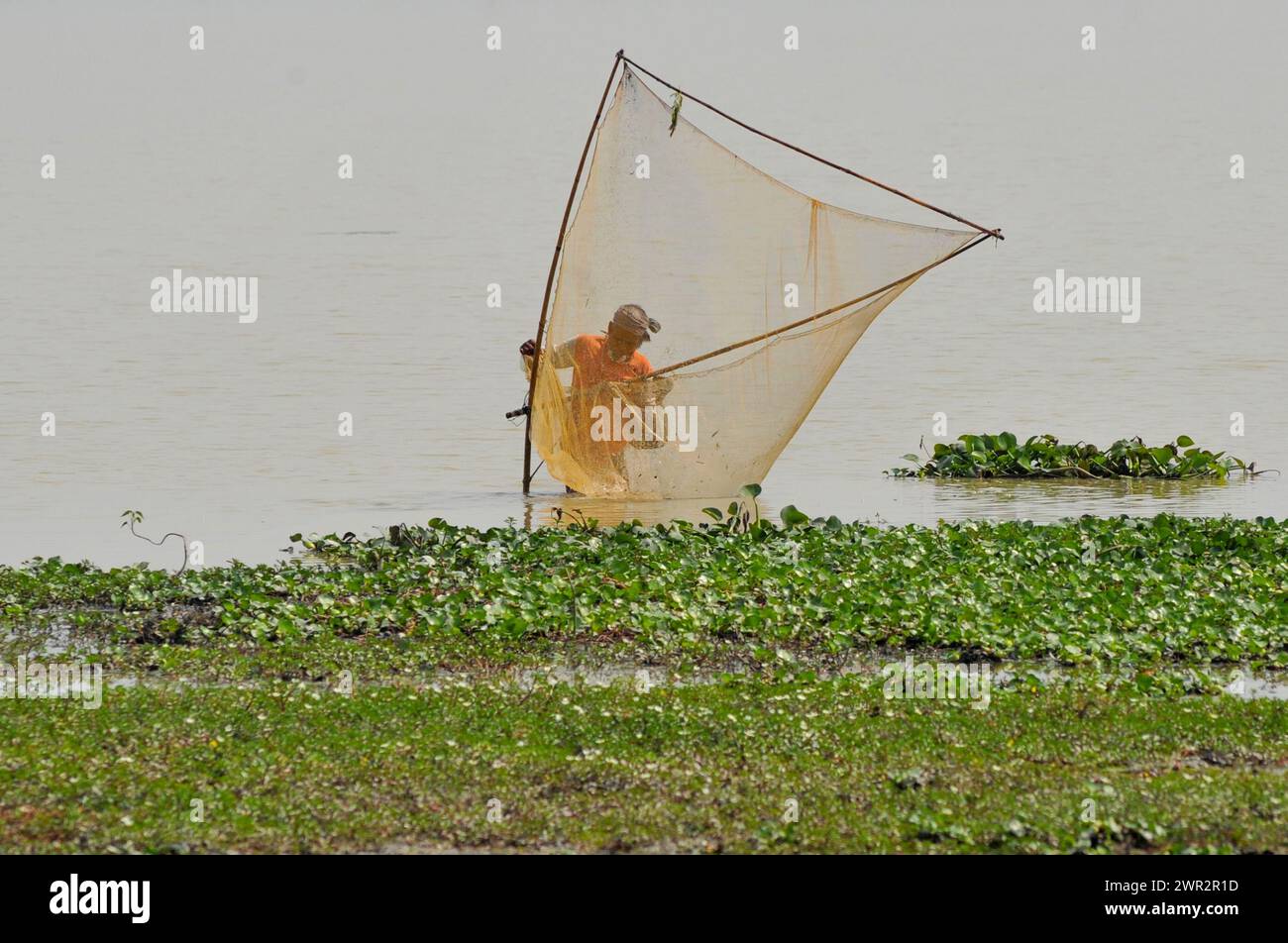 Bangladeshi fishing technique hi-res stock photography and images - Alamy